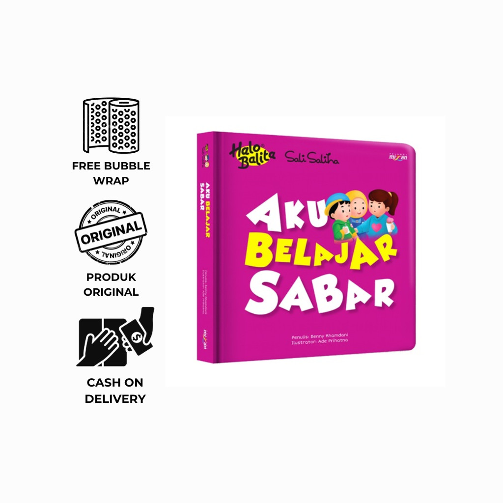 Jual Non Fiksi | HALO BALITA : AKU BELAJAR SABAR (BOARDBOOK) - BENNY RAMDHANI | Pelangi Mizan ...