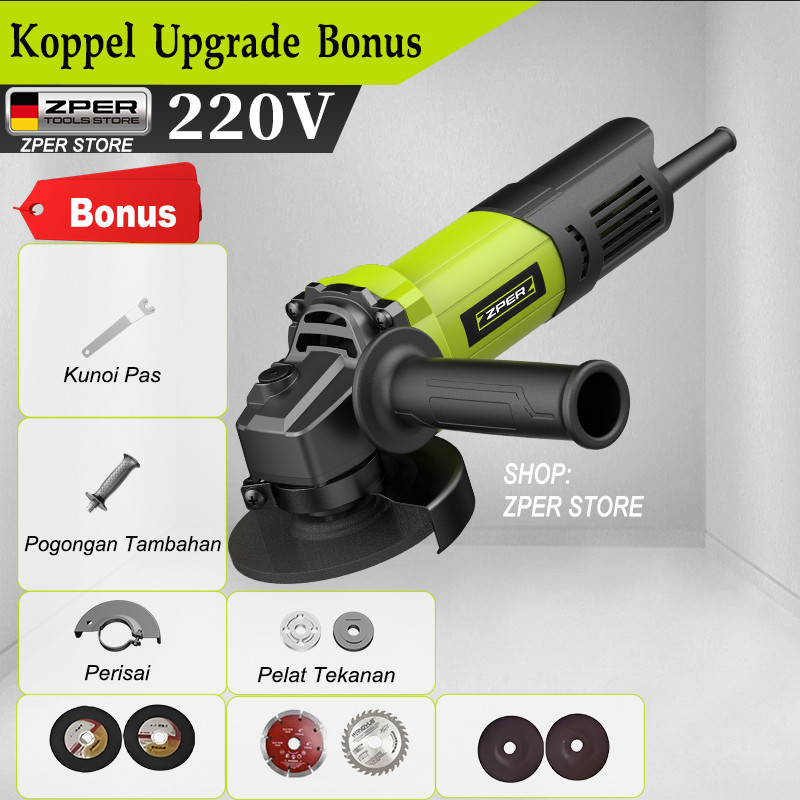 Jual Gerinda ZPER Angle Grinder Listrik Angle Grinder Penggiling Sudut ...