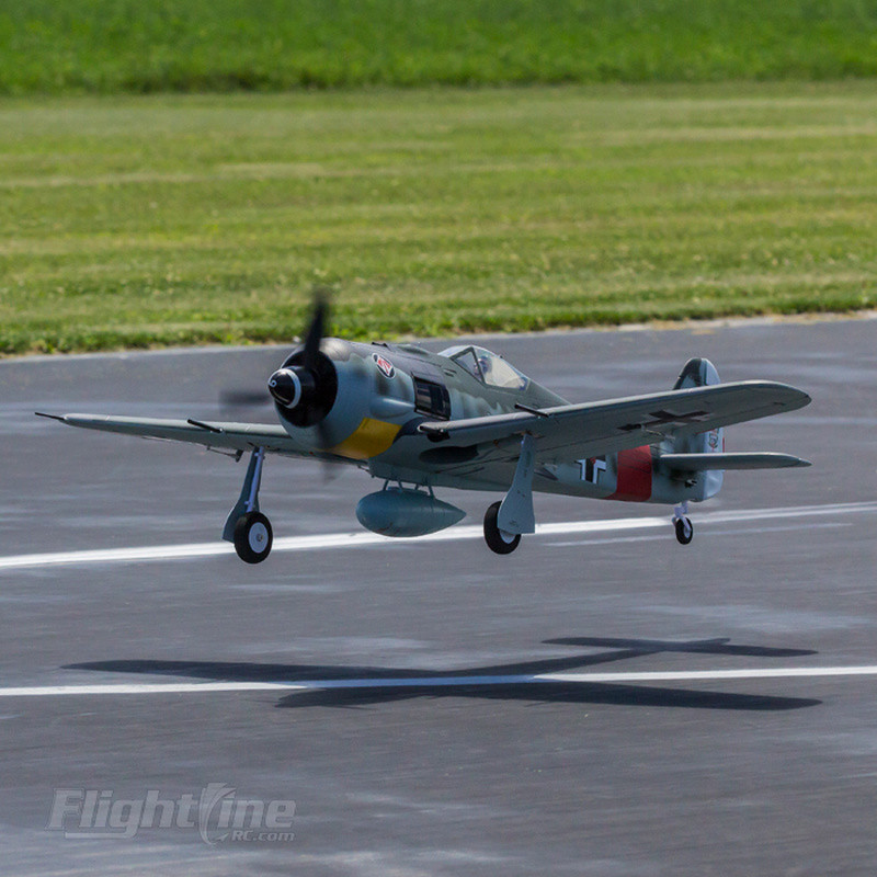 Jual Freewing Flightline Rc Plane 1100mm Propeller Fighter Fokker-wolf ...