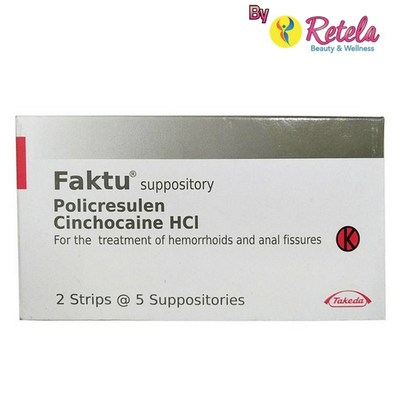 Jual FAKTU 1 STRIP 5 SUPPOSITORIA | Shopee Indonesia