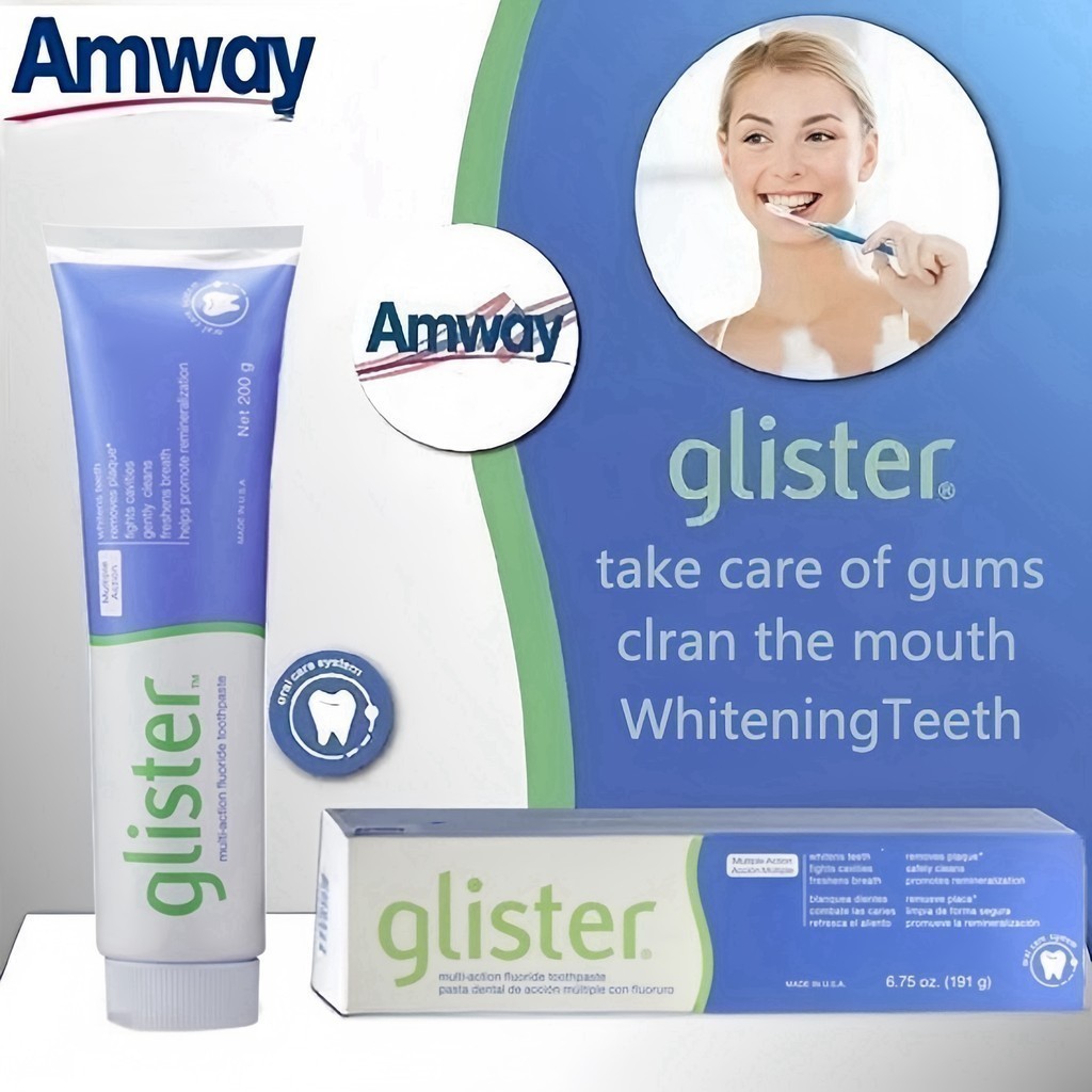 Jual Amway Glister Toothpaste Original 200gr Multi-action Fluoride ...