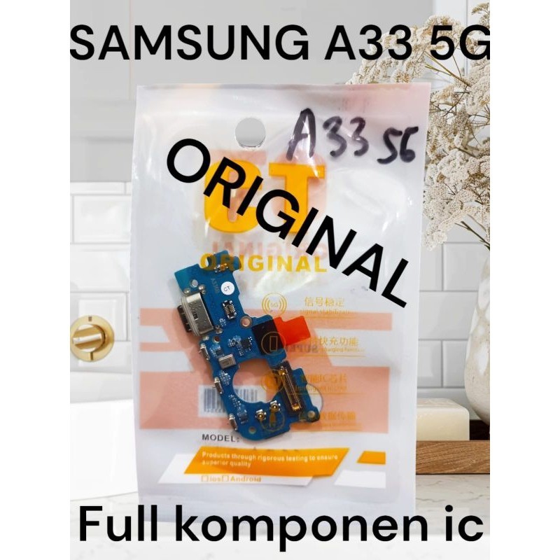 Jual PAPAN CHARGER + IC Samsung A33 5G / A336B + CON H/F + MIC+IC ...