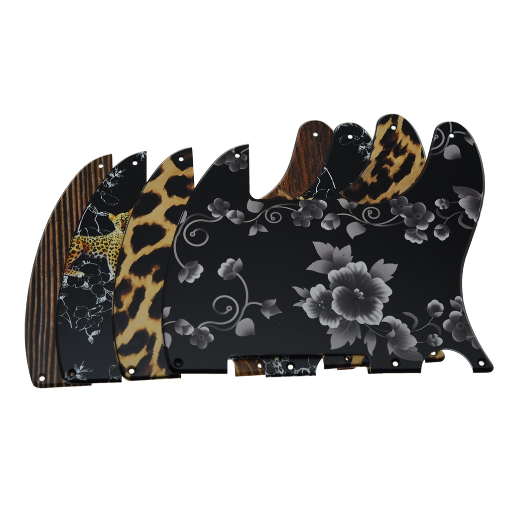 Jual 3D Printed Plastic 5 Holes TL Telecaster Blank Pickguard Scratch ...