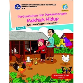 Jual Buku Siswa Tema 1 Pertumbuhan dan Perkembangan Makhluk Hidup Kelas 3 | Shopee Indonesia