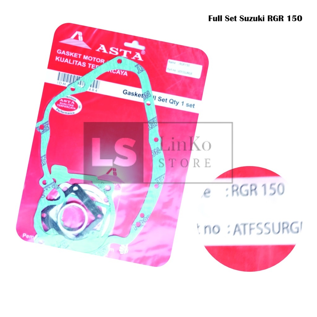 Jual Paking Gasket Full Set Suzuki RGR 150cc Packing Block Motor | Shopee Indonesia