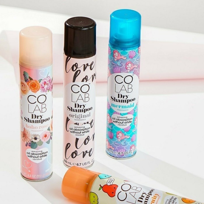Jual COLAB dry shampoo 200ML | Shopee Indonesia