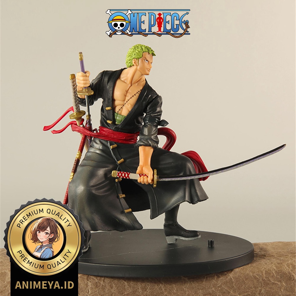 Jual ACTION FIGURE ONE PIECE DXF RED GRANDLINE RORONOA ZORO SLASH ...