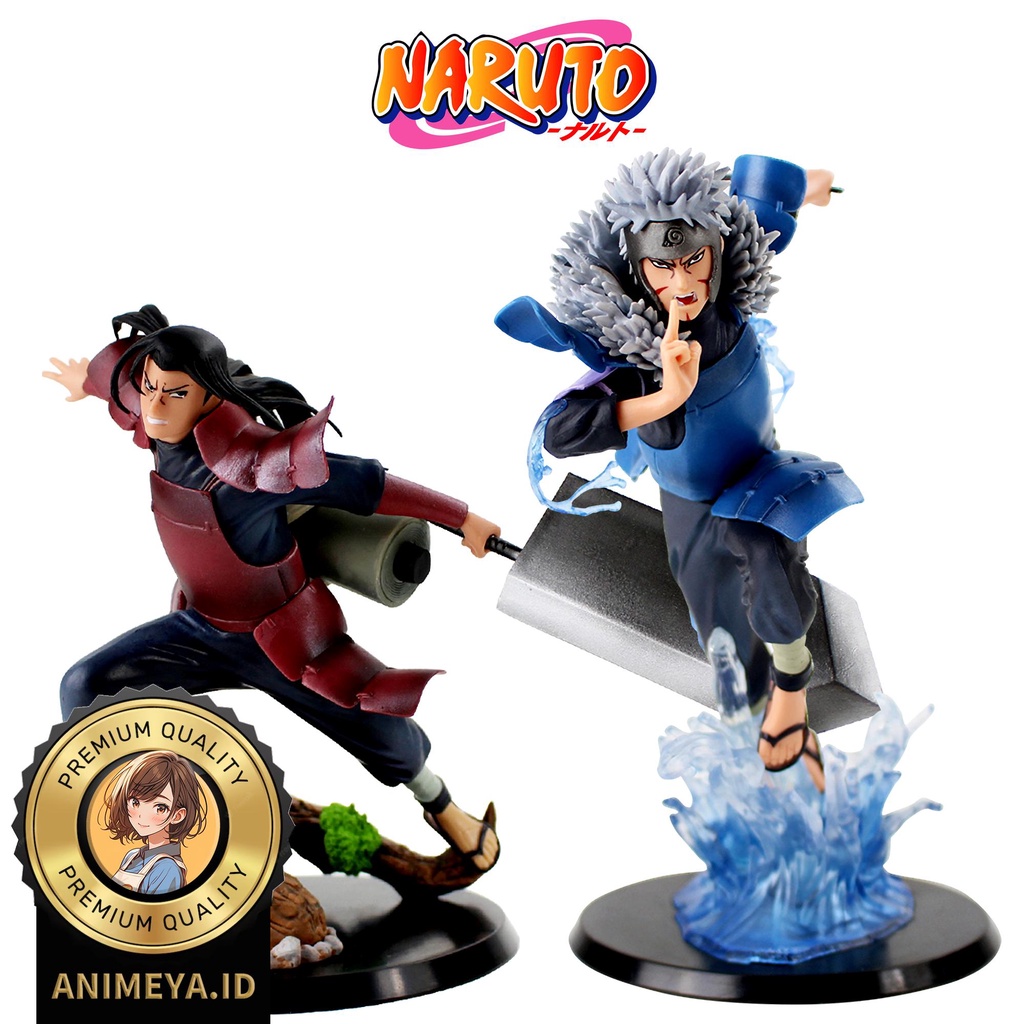 Jual HARGA SATUAN ACTION FIGURE NARUTO HASHIRAMA TOBIRAMA SENJU ...
