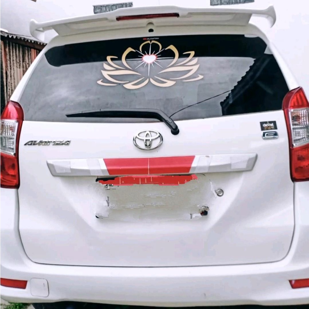 Jual Spoiler avanza xenia mugen fiber mentah non cat + lampu | Shopee ...