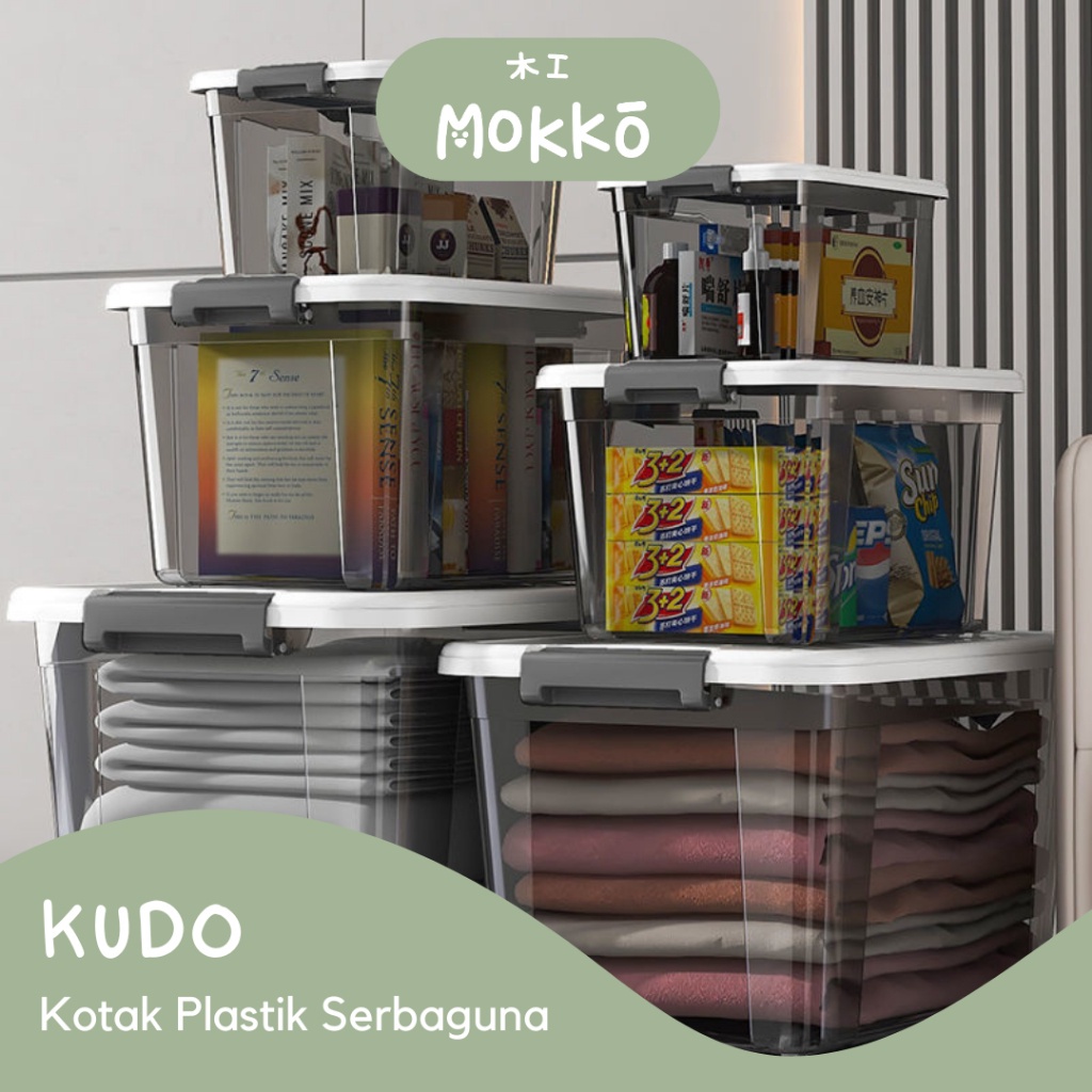Jual MOKKO - KUDO Kotak Simpan Obat Serba Guna Kotak Pakaian Minimalis ...