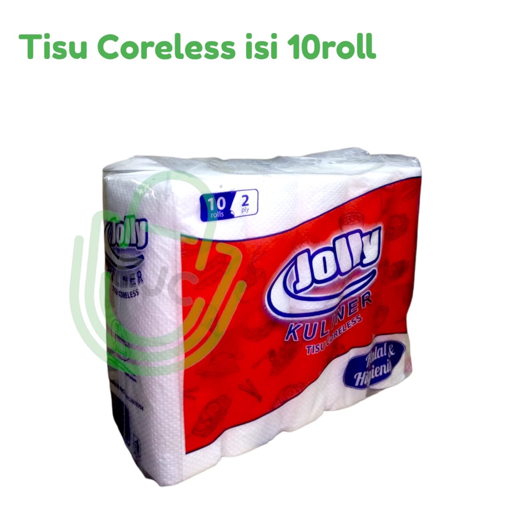 Jual Jolly Coreless Tisu Kuliner Tisu Roll Tisu Toilet Tisu Meja isi ...