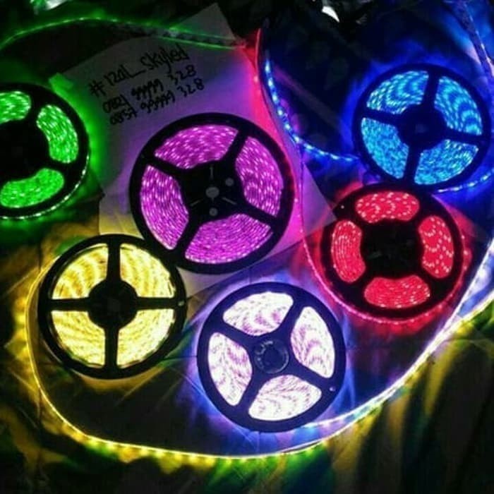 Jual Led Strip 24Volt, SMD 5050, IP44 Waterproof, Single Colour (5 ...