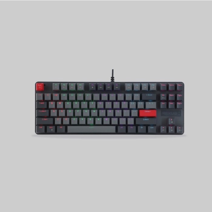 Jual Rexus Heroic KX4 TKL RGB Mechanical Gaming Keyboard KX-4 | Shopee ...