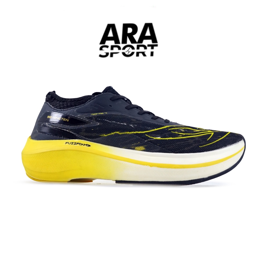 Jual SEPATU LARI 910 ORIGINAL HAZE VELOCE - HITAM/PUTIH/KUNING | Shopee ...