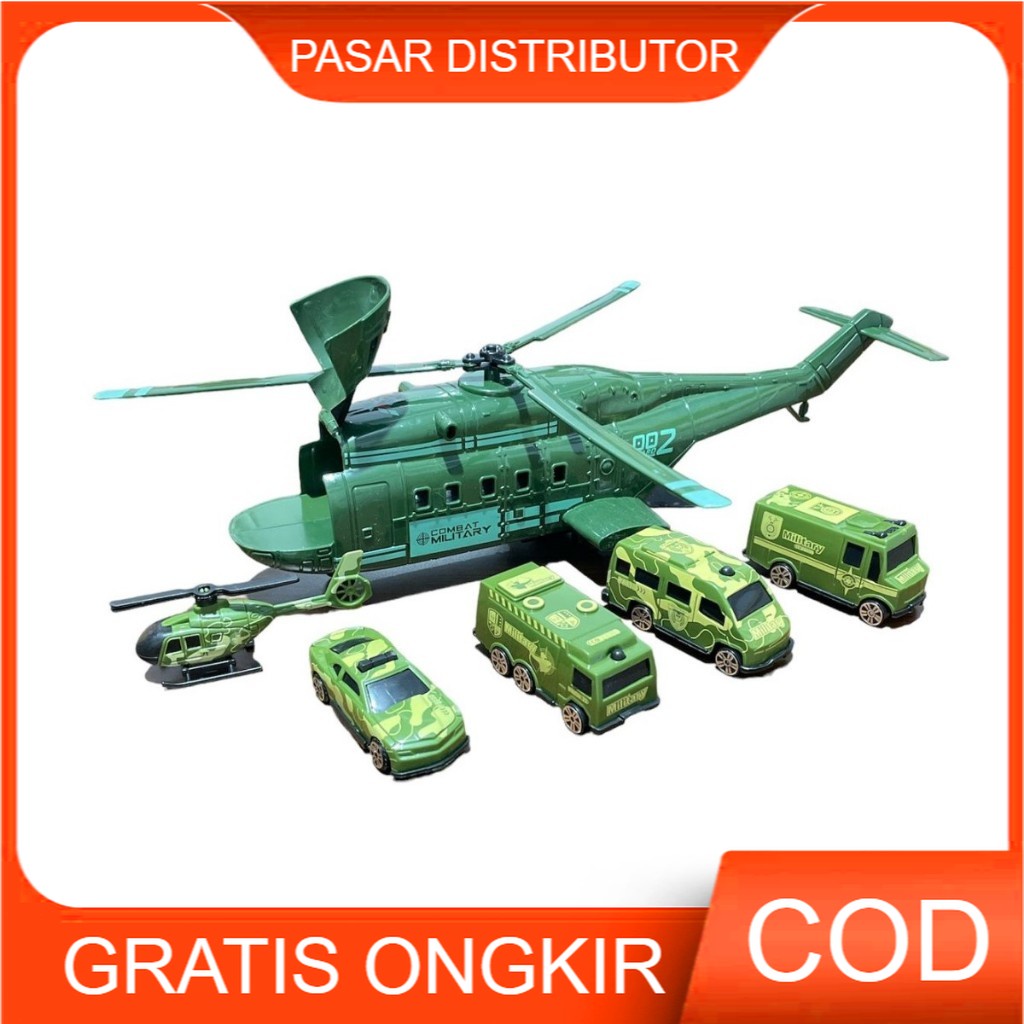 Jual Mainan Anak HELICOPTER MILITERY SERIES Mainan Diecast Militer Anak ...