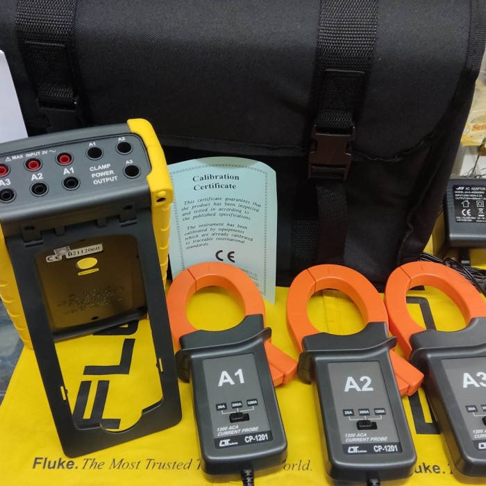 Jual Lutron DW-6195 Three Phase Power Analyzer with harmonic ...