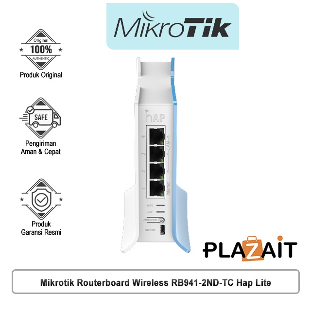Jual Mikrotik Routerboard Wireless RB941-2ND-TC Hap Lite | Shopee Indonesia