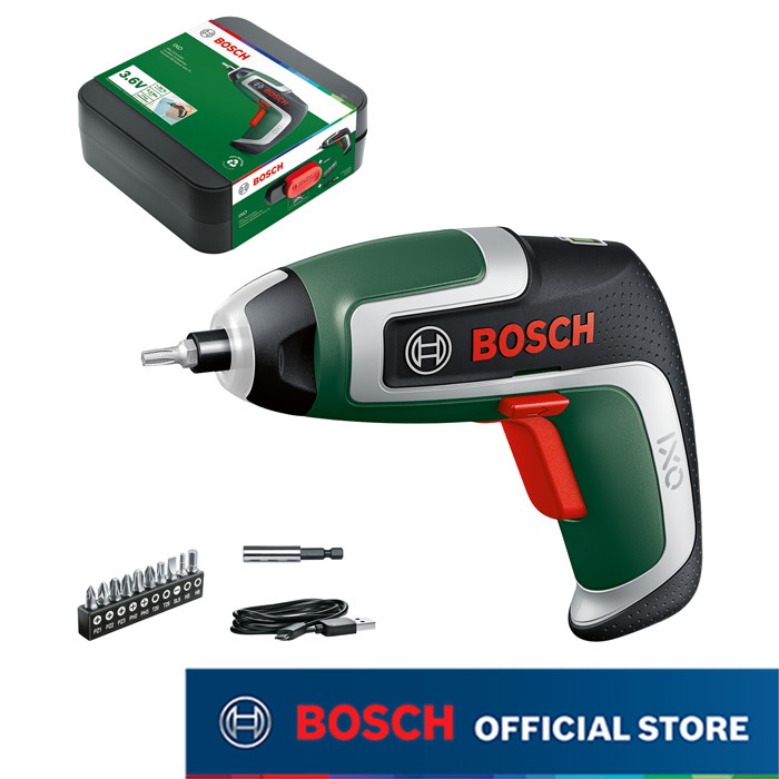 Jual Bosch Cordless Screwdriver / Obeng Baterai 3.6Volt IXO 7 | Shopee ...