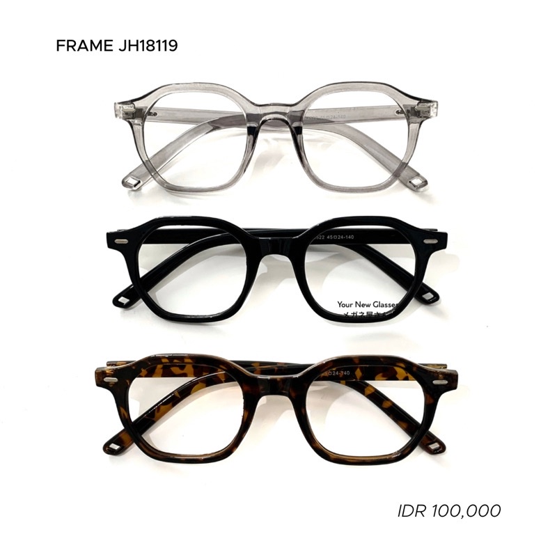 Jual FRAME UNIK ZN3522 / Frame kotak unik / Frame korea / Kacamata ...