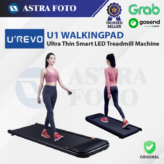 Jual Urevo U1 WalkingPad Ultra Thin Smart LED Treadmill Machine | Shopee Indonesia