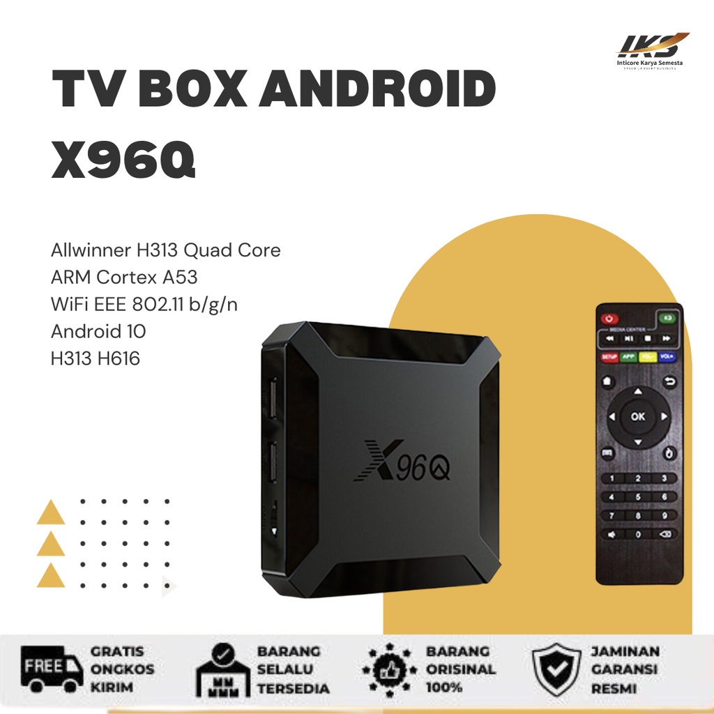Jual Android 9 TV BOX X96Q H313 | Shopee Indonesia