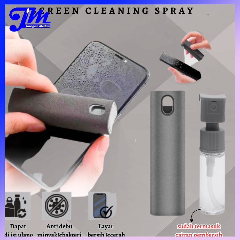 Jual Cairan Pembersih Layar Screen Cleaner Spray Mist LCD CLEANER ...