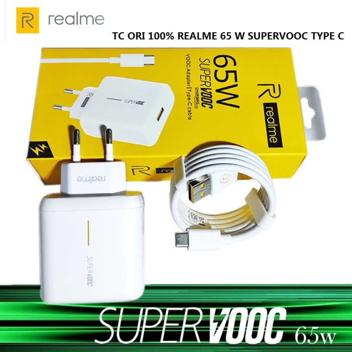 Jual TC REALME 65 W SUPERVOOC TYPE C CHARGER HP | Shopee Indonesia