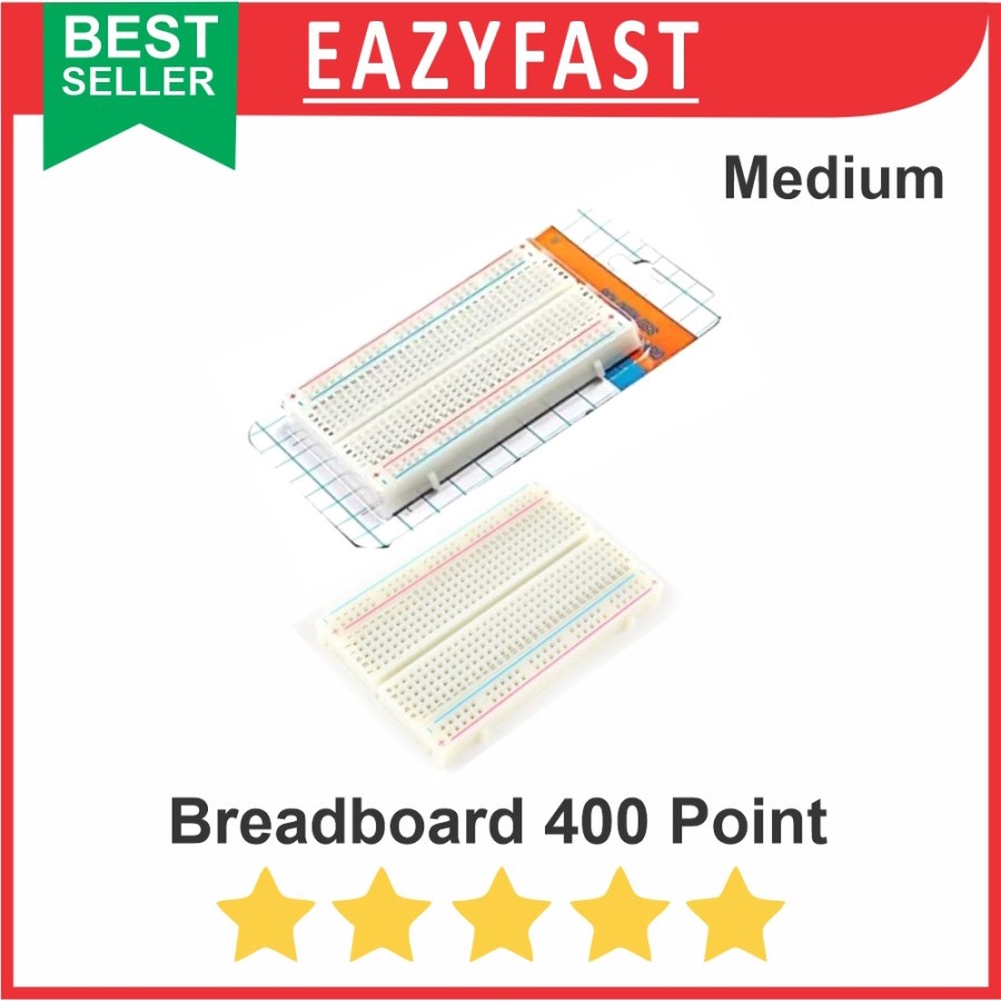 Jual Breadboard 400 P Pin Point Lubang Arduino Bread Project Proto ...