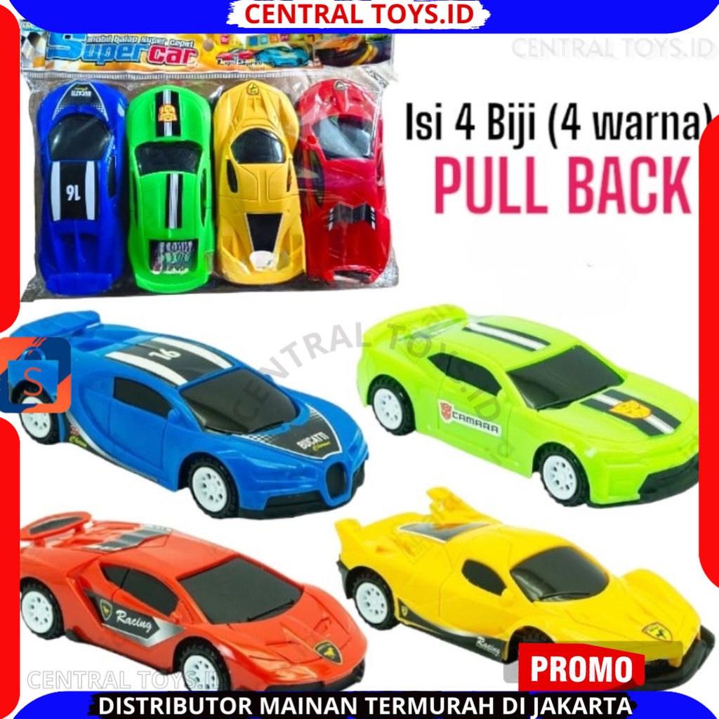 Jual Mainan mobil balap super cepat isi 4 / super car MM 14 Mobilan ...