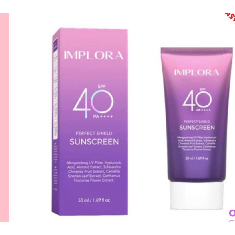 Jual Implora Perfect Shield Sunscreen SPF 40 PA++++ | Shopee Indonesia