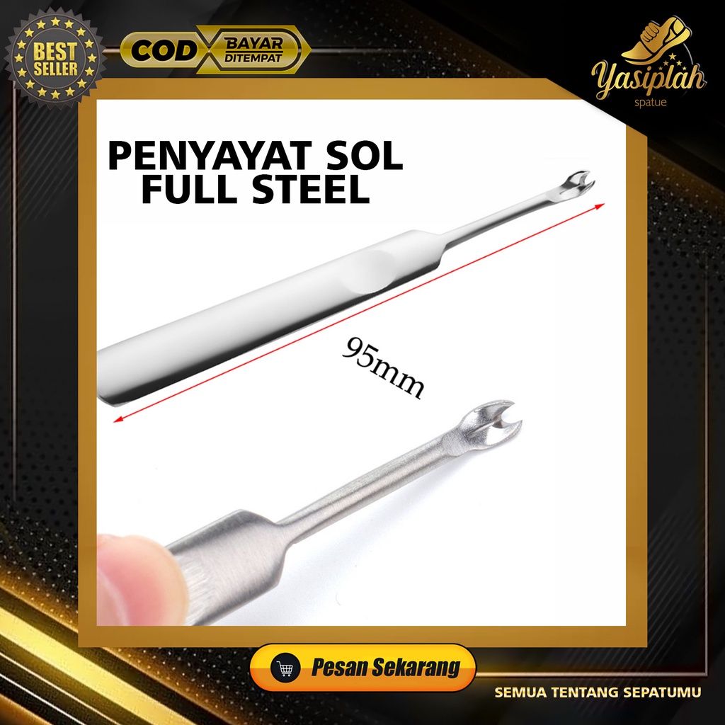 Jual ALAT SOL SEPATU PENYAYAT JALUR BENANG SOL FULL STEEL | Shopee Indonesia