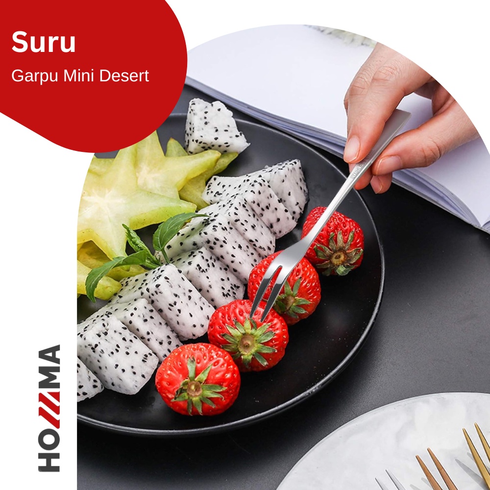 Jual Garpu Dessert Mini Garpu Kecil Stainless Tusukan Buah | Shopee ...