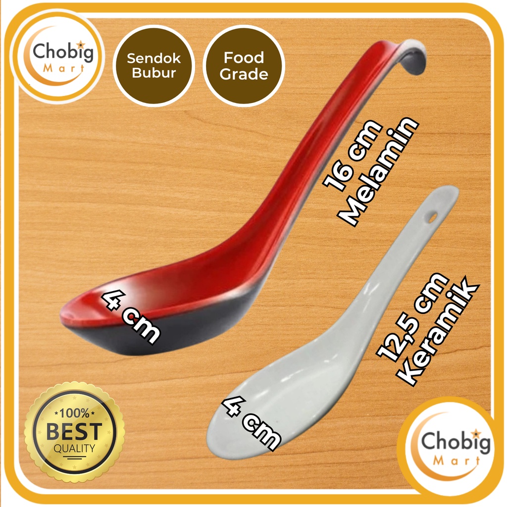 Jual CHOBIG Sendok Bebek Bubur Sup Sop Oriental Melamin Keramik ...