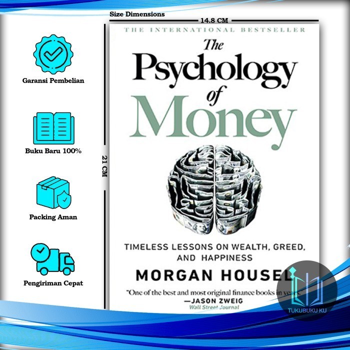 Jual The Psychology of Money (Timeless Lessons) - Morgan Housel (English) | Shopee Indonesia