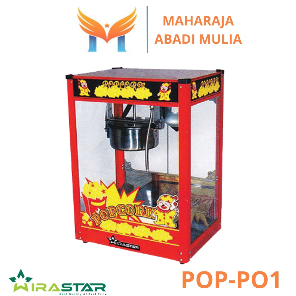 Jual Mesin Popcorn Listrik Wirastar POP-PO1 Alat Pembuat Popcorn ...
