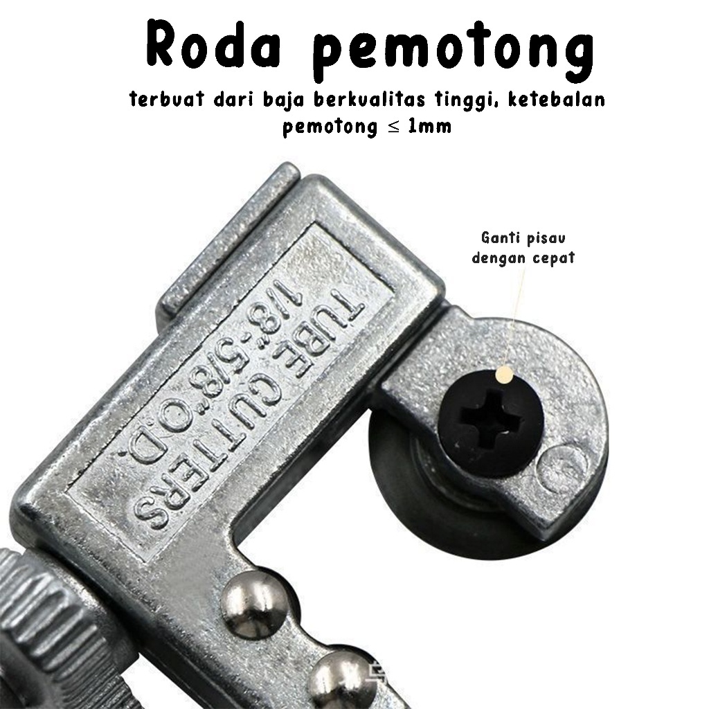 Jual Cutter Pipa Mini Tube Cutter alat pemotong pipa tembaga ac kulkas ...