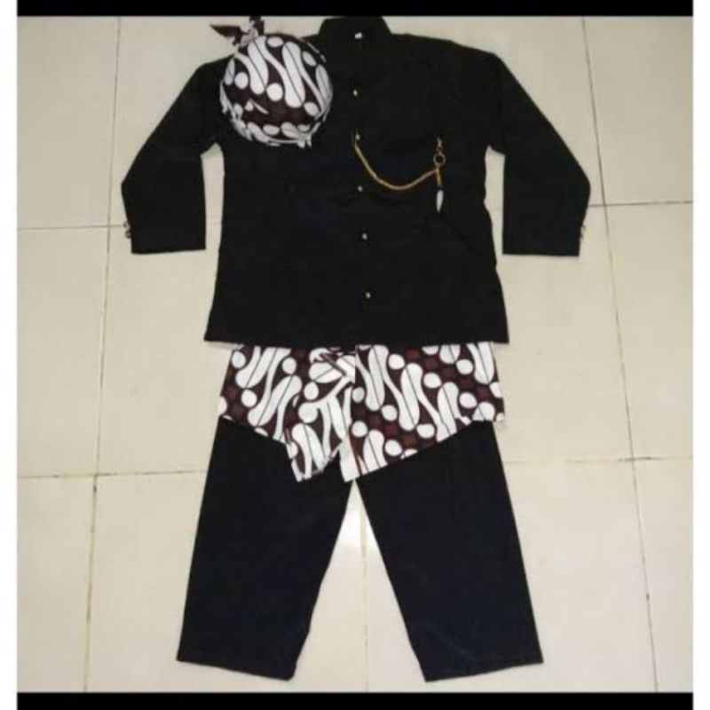 Jual baju basofi anak baju cak anak baju adat anak laki laki | Shopee ...