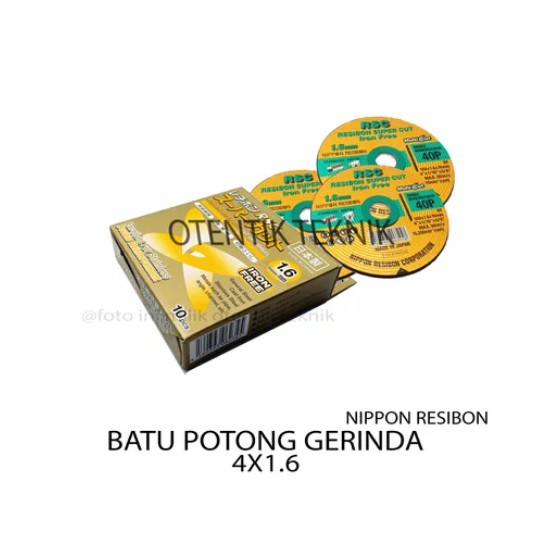 Jual RSC RESIBON MATA BATU POTONG GERINDA 4X1.6 MM - MATA GURINDA SUPER ...