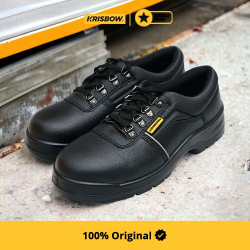 Jual Krisbow Argus Sepatu Pengaman 4 inci Safety Shoes Pengaman Kaki ...