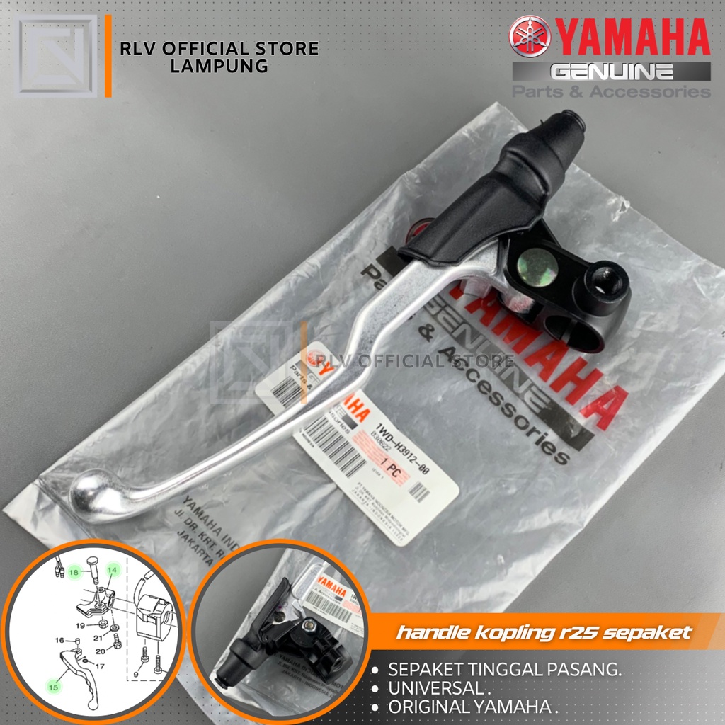 Jual Handle handel kopling R25 Set karet original yamaha pnp rx king ...