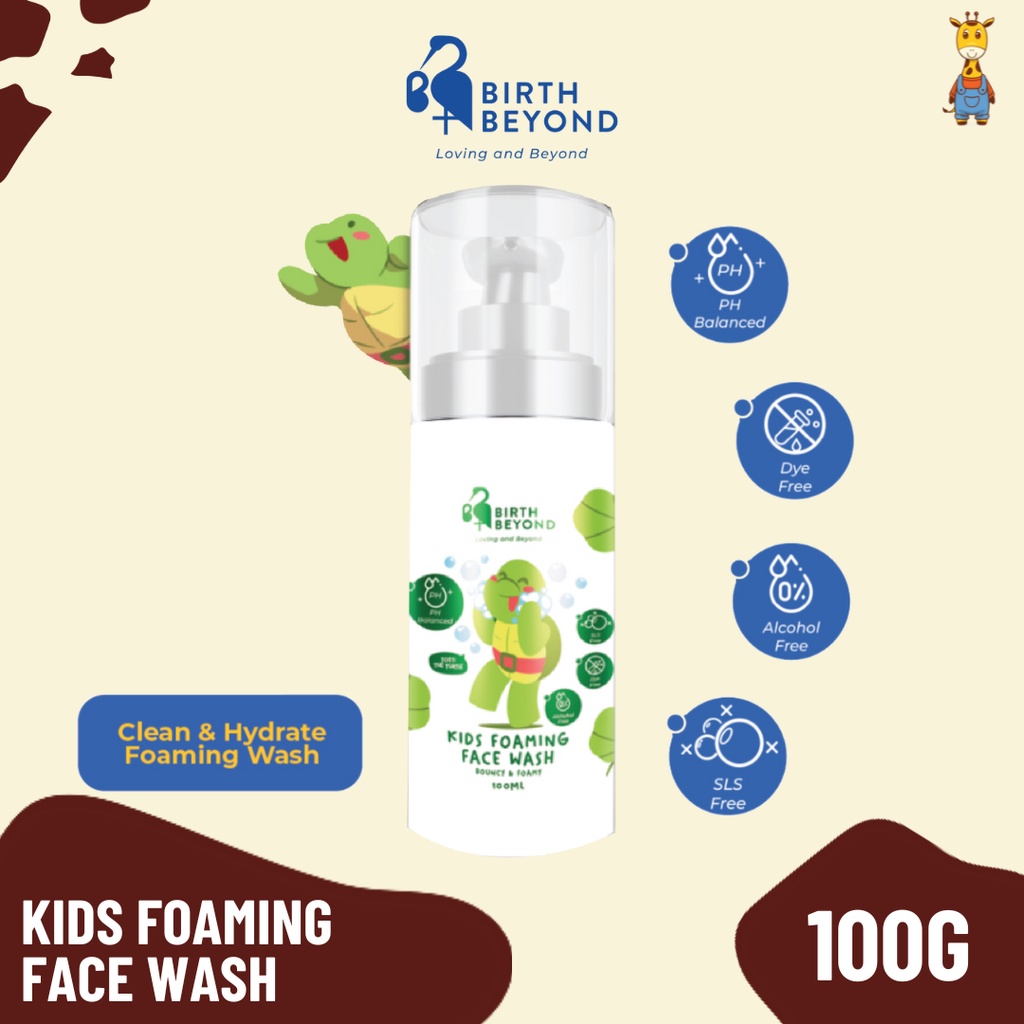 Jual Birth Beyond Kids Foaming Face Wash 100ml - Sabun Wajah Anak ...