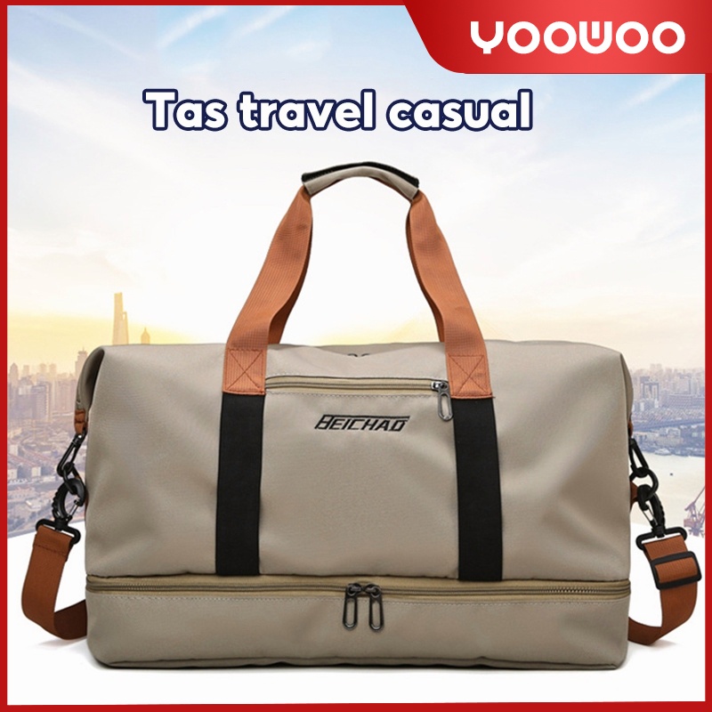 Jual Tas Travel / travel bag premium / duffel bag / tas mudik tahan air ...