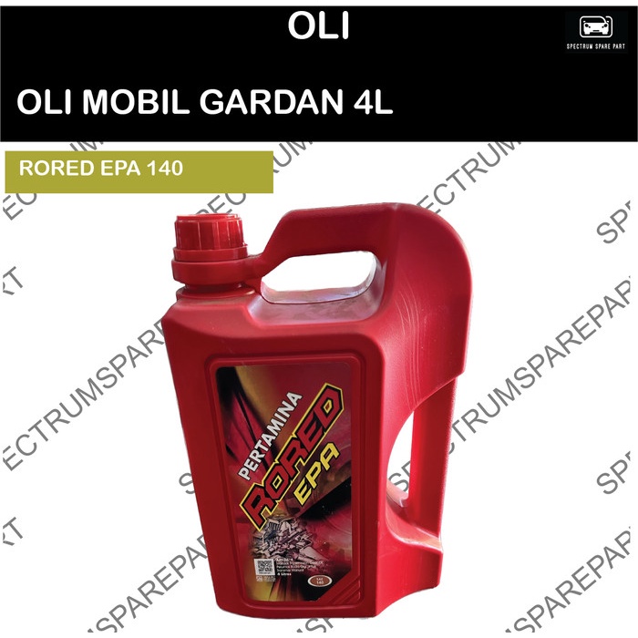 Jual OLI MOBIL RORED EPA 140 GARDAN 4L | Shopee Indonesia