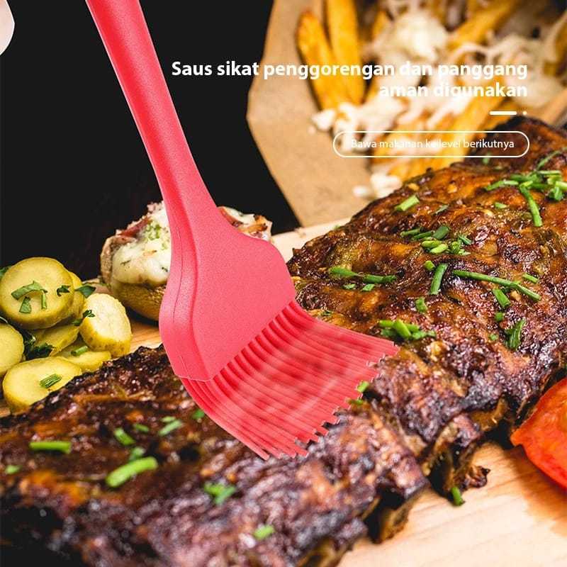 Jual (Moza) Spatula Set Peralatan Masak Sutil Silikon Non Stick Cooking ...