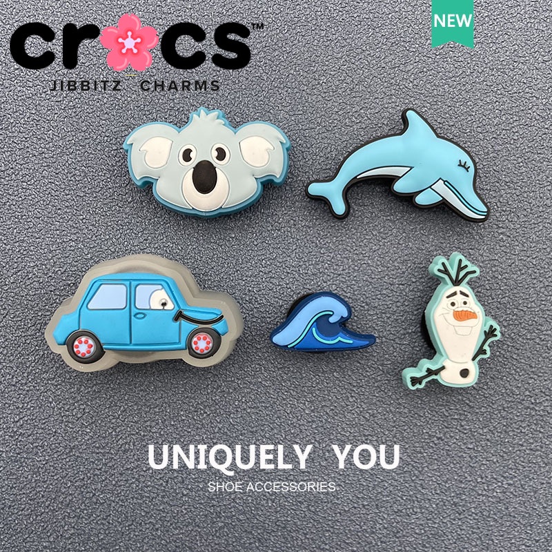 Jual Jibbitz Crocs charms Shoe Buckle Hole Shoes Accessories Cute Sloth ...