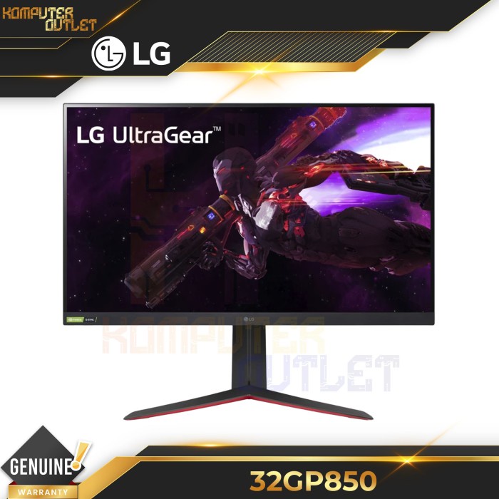 Jual Monitor Led LG 32GP850-B UltraGear - QHD Gaming Monitor 32 ...