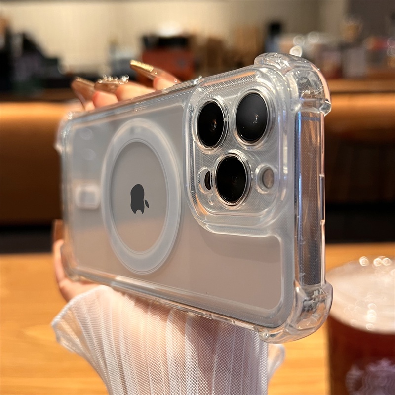 Jual Casing ponsel transparan anti-jatuh dengan cangkang luar angkasa ...