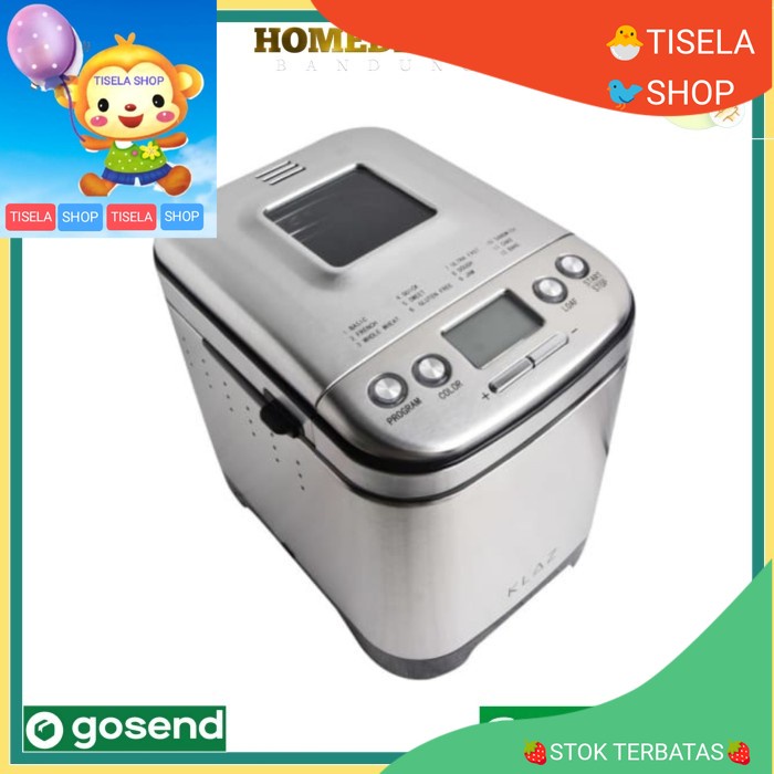 Jual Klaz Mesin Pembuat Roti Dengan Display Lcd 450 Watt / bread maker ...