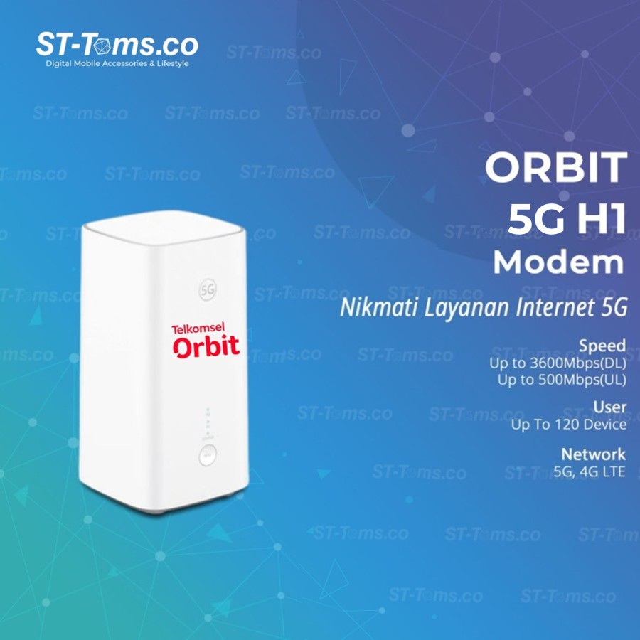 Jual Orbit 5G H1 Modem Router Wifi Free Kuota Telkomsel H155-381 ...