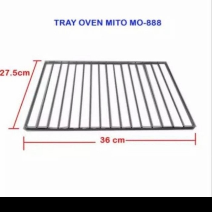 Jual TRAY/RAK JARING OVEN MITO FANTASY MO 888/RAK JARING BESI OVEN MITO ...
